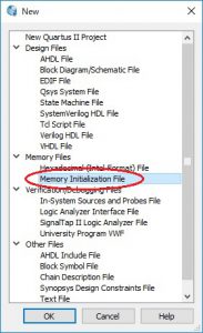 MIFファイルの作成 | Quartusを使った自作CPUの作り方 - 相楽製作所